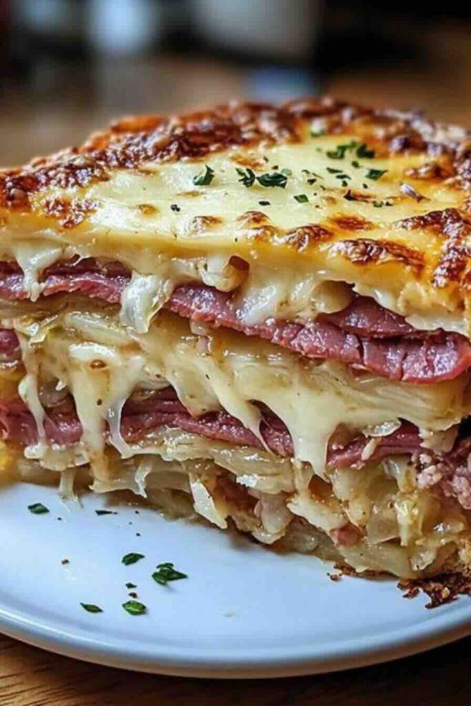 Reuben Bake Recipe - aryarecipes.com