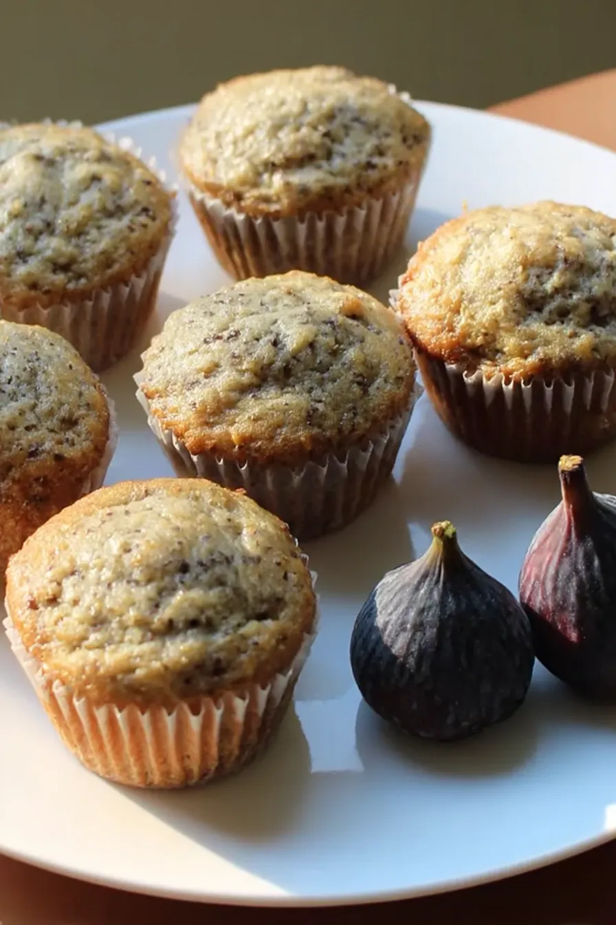 Fig Muffins - aryarecipes.com