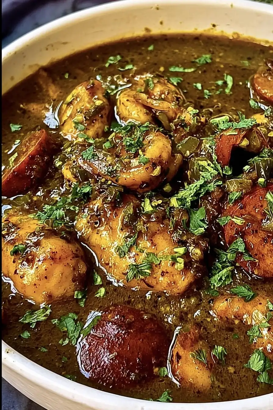 Cajun Gumbo Chicken - aryarecipes.com