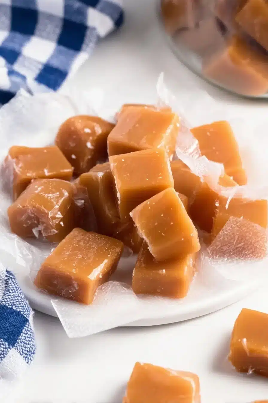 Homemade Caramels - aryarecipes.com